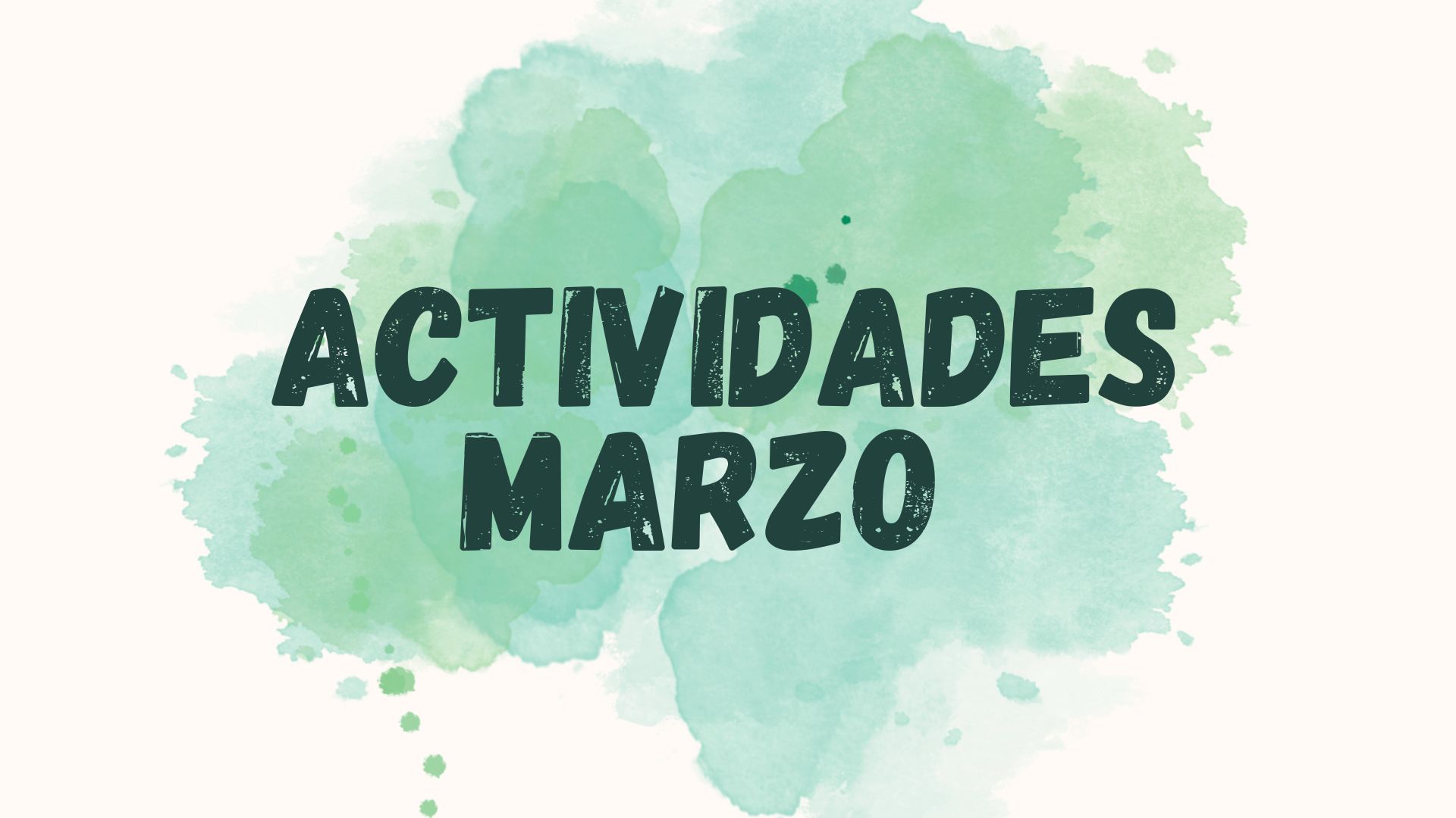 Actividades para marzo 2023 | La Sagrada Maria Club